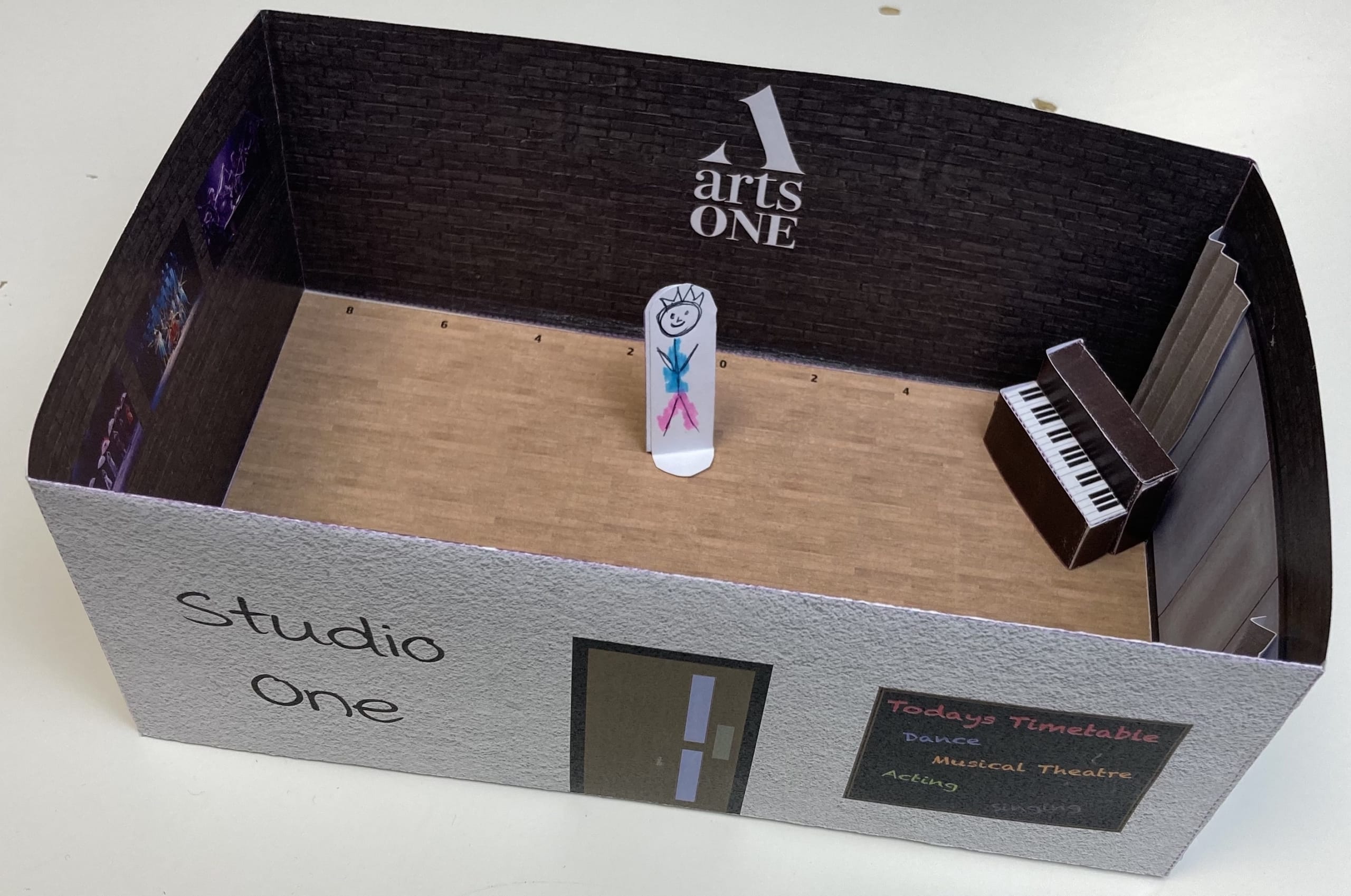 Build Your Own Arts1 Studio - Paper Craft - Arts1 School of Performance
